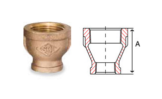 Suppliers Bronze Fittings Reducing Couplings - Alloy Trade