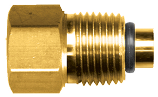 Metric Power Steering Adapter: Female Flare x Male Metric